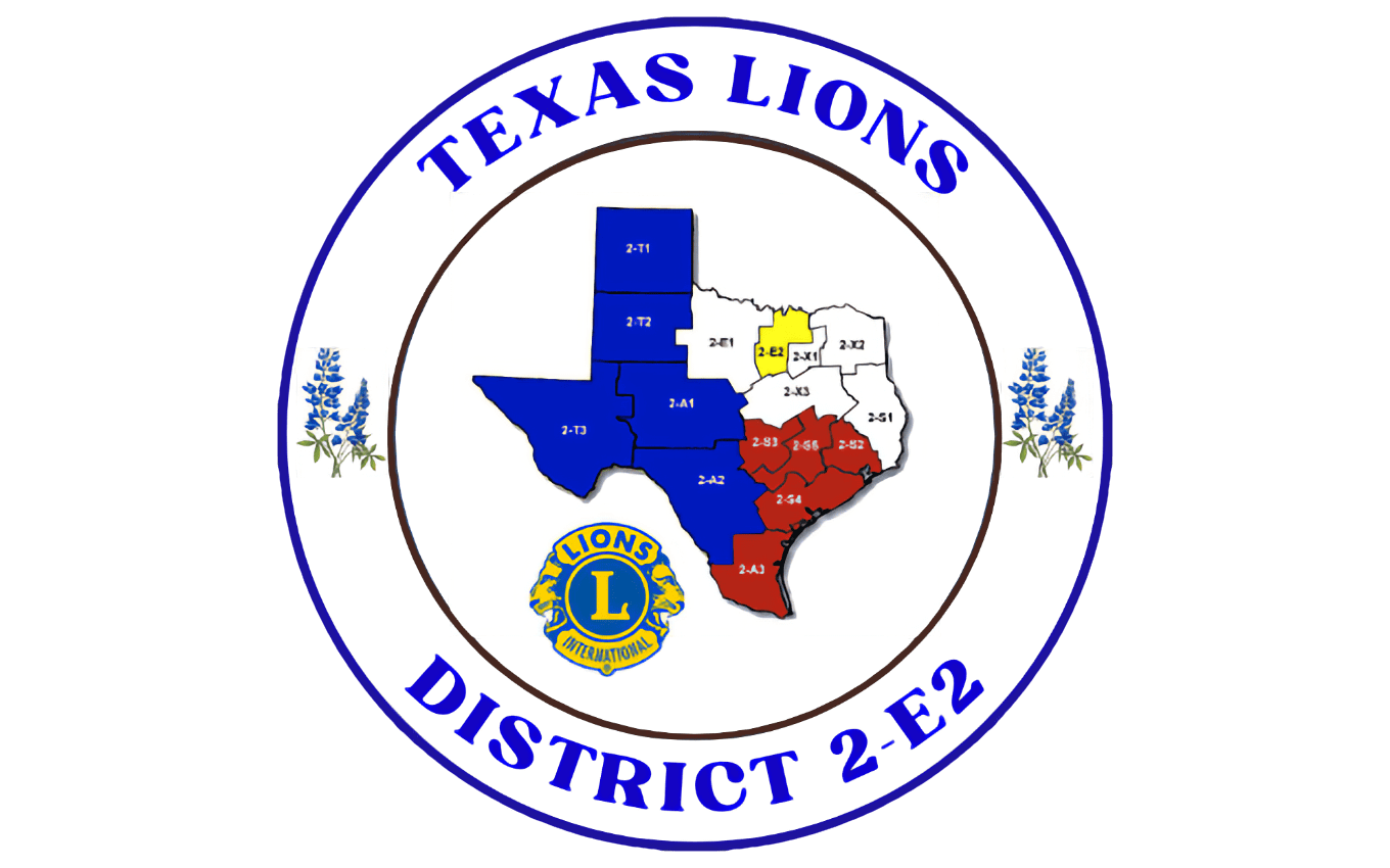2024-25 District 2-E2 Meetings - Texas Lions District 2-E2